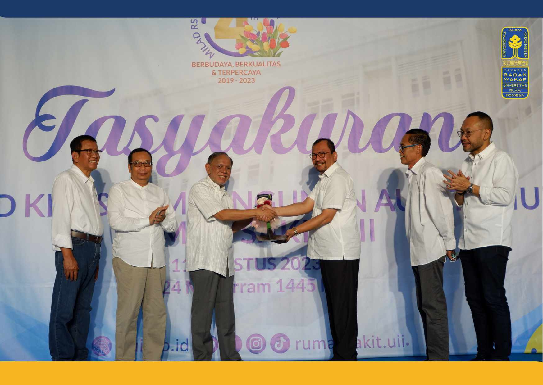 Perayaan Milad ke-4 RS UII dan Pembangunan Auditorium RS UII | Yayasan ...