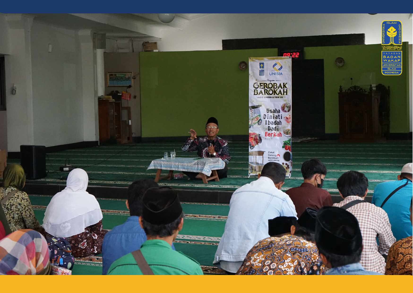 LAZIS Unisia - YBW UII Ajarkan Peserta Program Gerobak Barokah Arti Hijrah Menuju Insan Lebih ...