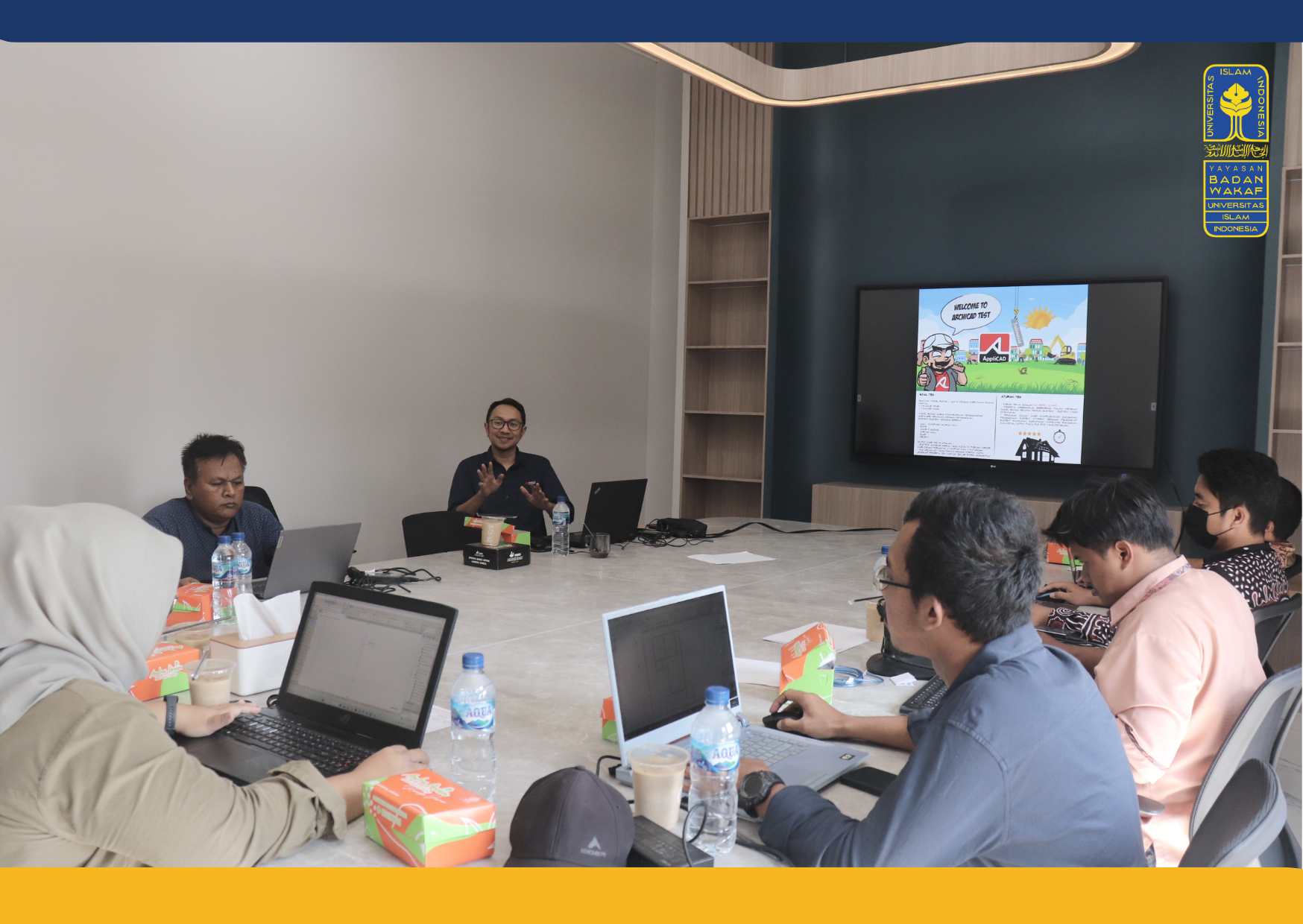 PFK YBW UII Gelar Training Archicad Bersama Applicad Indonesia | Yayasan Badan Wakaf UII