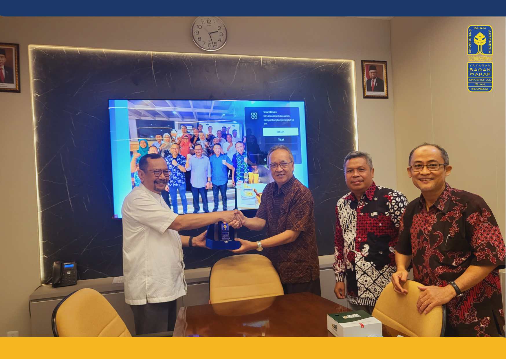 Studi Banding Yayasan Janabadra dengan YBW UII | Yayasan Badan Wakaf UII