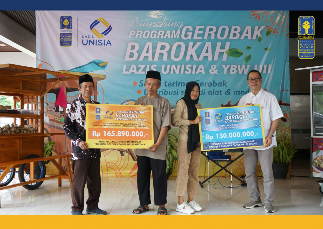 Peluncuran Program Gerobak Barokah 2023 oleh Lazis Unisia dan YBW UII | Yayasan Badan Wakaf UII